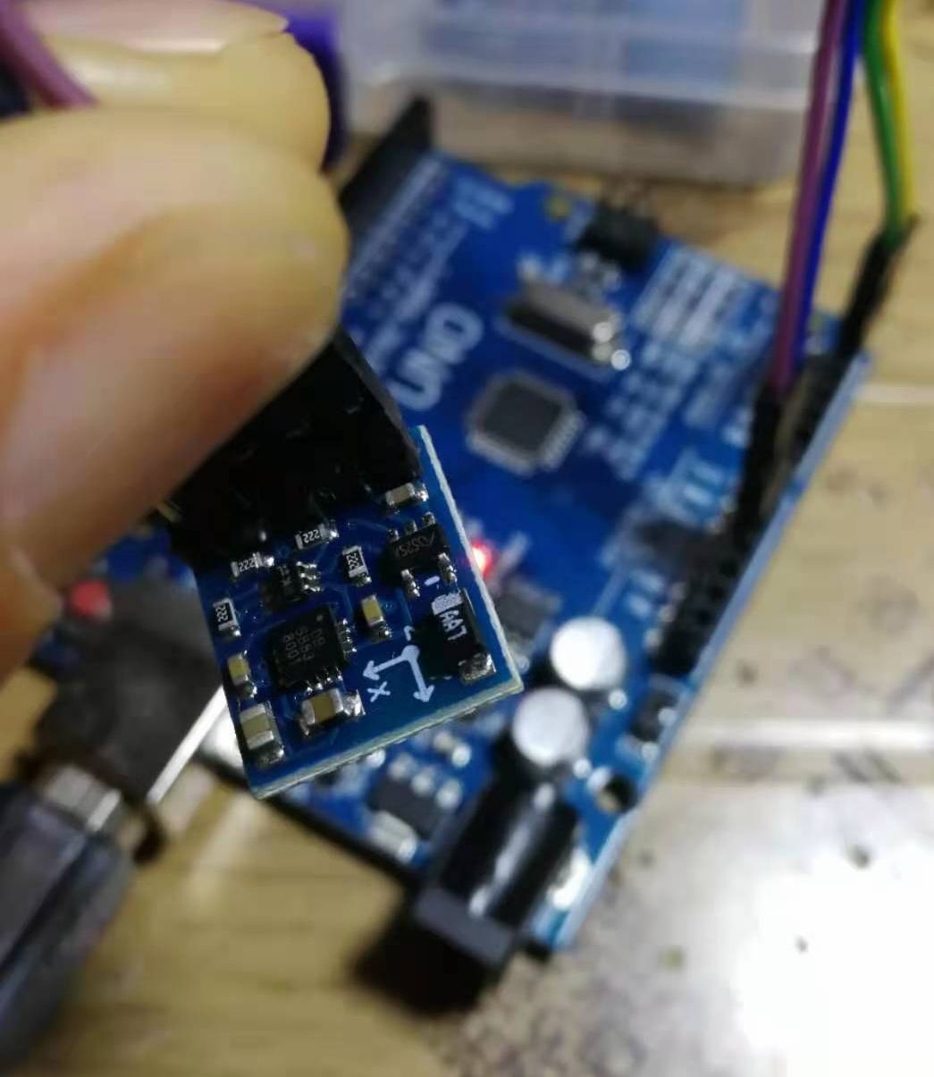 【Arduino】168种传感器模块系列实验（158）-QMC5883L三轴罗盘 - DF创客社区 - 分享创造的喜悦